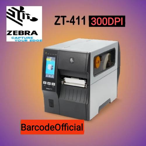 Jual PRINTER BARCODE ZEBRA ZT411 INDUSTRIAL Touch Screen 300 D. P. I ...