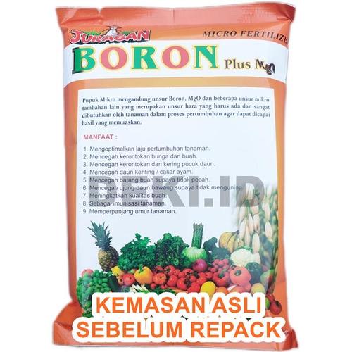 Jual Pupuk Boron Plus Magnesium Juragan 200 gr Repack Micro Fertilizer ...