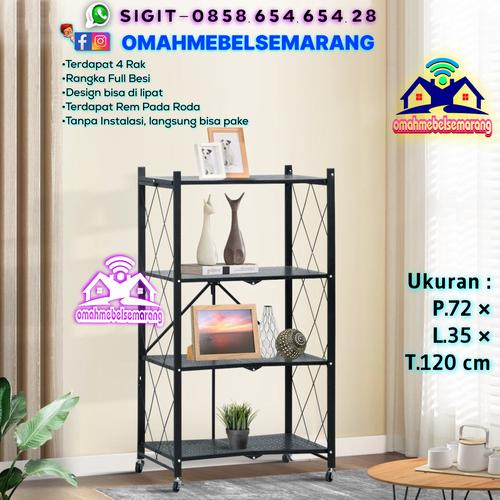 Jual Lemari Rak Serba Guna Besi Lipat RS 04 Almari Arsip Metal Folding ...