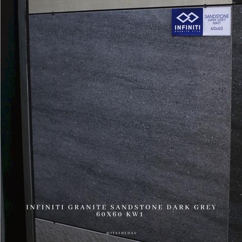 Jual Granite INFINITI Sandstone Dark Grey Abu-Abu Tua 60X60 1.44M2 MATT ...