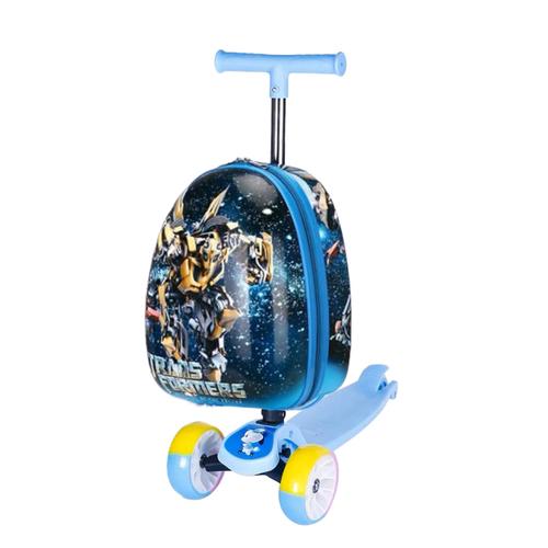 Jual TRANSFORMER BUMBLEBEE OPTIMUS PRIME TROLLEY SCOOTER ANAK TAS ...