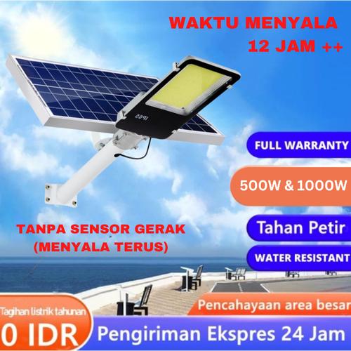 Jual Lampu Jalan PJU Taman Tenaga Matahari Solar 12 Jam Industrial ...