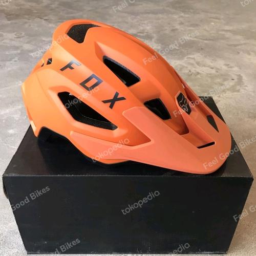 Jual Helm Sepeda Gunung Fox Speed Frame Bold Orange Mountain Bike ...