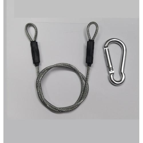 Jual Sling baja pengaman tas / seling baja / pengunci tas anti copet ...
