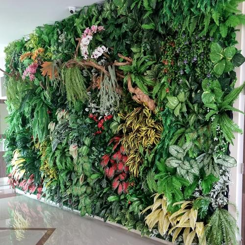 Jual Jasa Dekorasi Vertical Garden Sintetis Tanaman Bunga Plastik ...