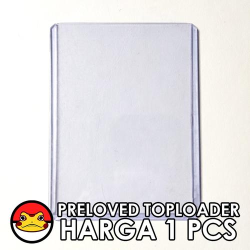 Jual Regular Toploader Preloved Kartu Pokemon Top Loader TCG Card (1 ...