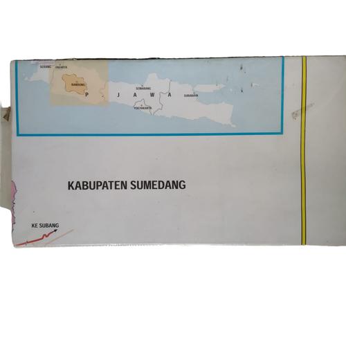 Jual PETA KABUPATEN SUMEDANG PETA INDONESIA BAGIAN KABUPATAEN SUMEDANG ...