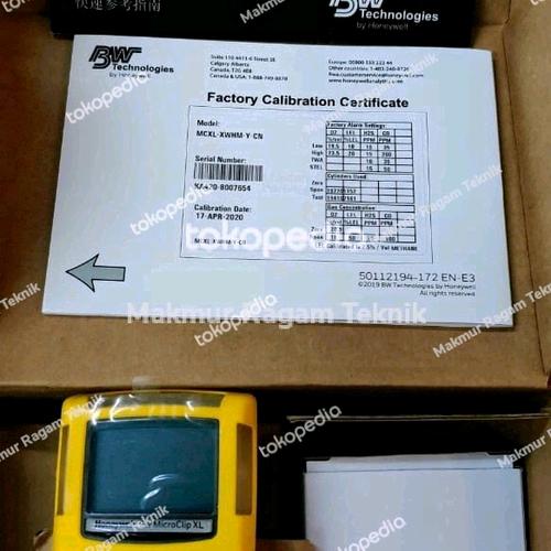 Jual Multigas Detector Microclip XL ORIGINAL / Gas Detector Honeywell ...