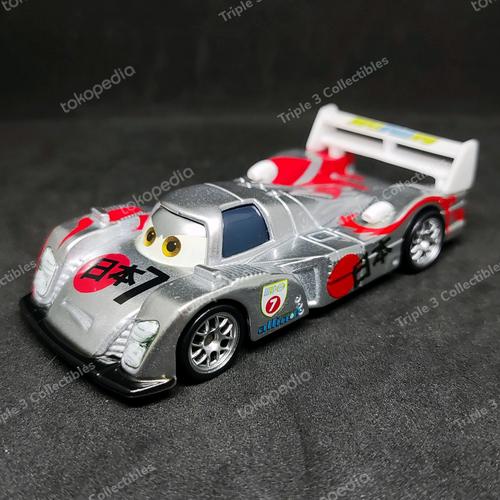 Jual Mattel 1/55 Disney Pixar Cars 2 SHU TODOROKI Silver Racer Metallic ...