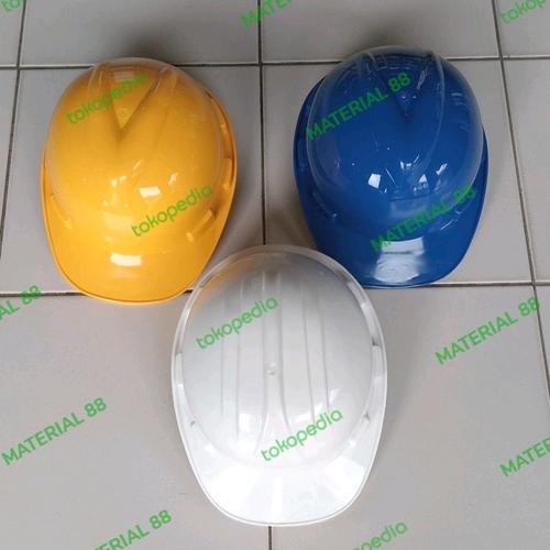 Jual Helm Proyek Topi Proyek Bangunan Safety - Putih - Kab. Bogor ...