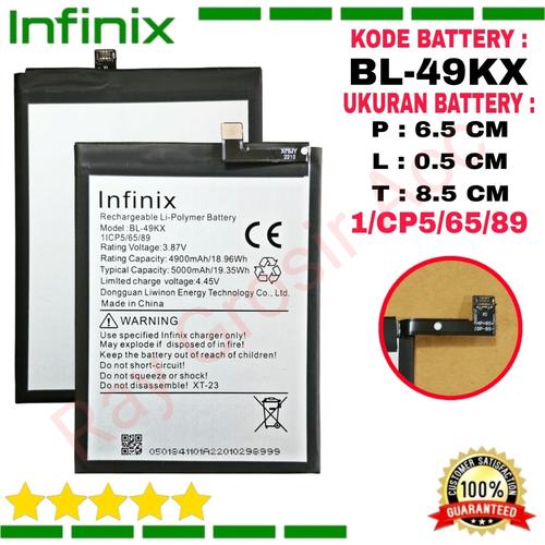 Jual Baterai Original Infinix Note 11 X633B BL-49KX BL 49KX BL49KX ...