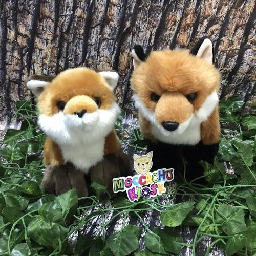 Jual Boneka rubah lucu posisi duduk dan berdiri / cute little orange ...