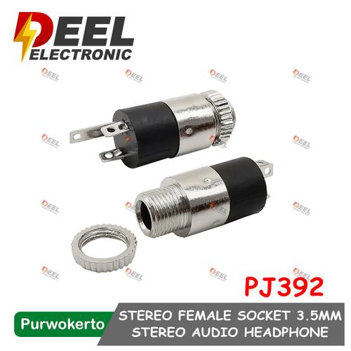 Jual SOCKET AUDIO PJ392 JACK 3.5MM STEREO AUDIO HEADPHONE PJ392 ...