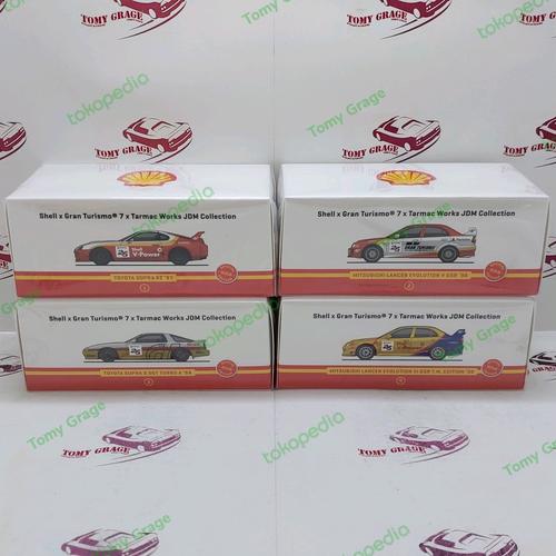 Jual Shell x Gran Turismo 7 x Tarmac Works JDM Collection Set - Kota ...
