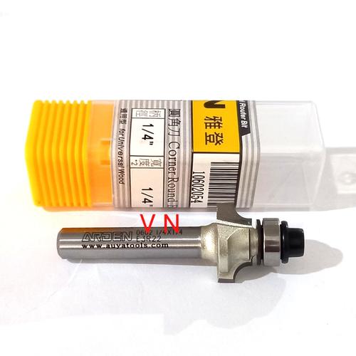 Jual Mata Router/Profil Round Over Bit 3 mm ( 1/4×1/4×R 3.2mm ) ARDEN ...