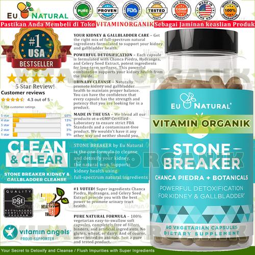 Jual Eunatural / Eu Natural Stone Breaker Obat Batu Ginjal / Empedu ...
