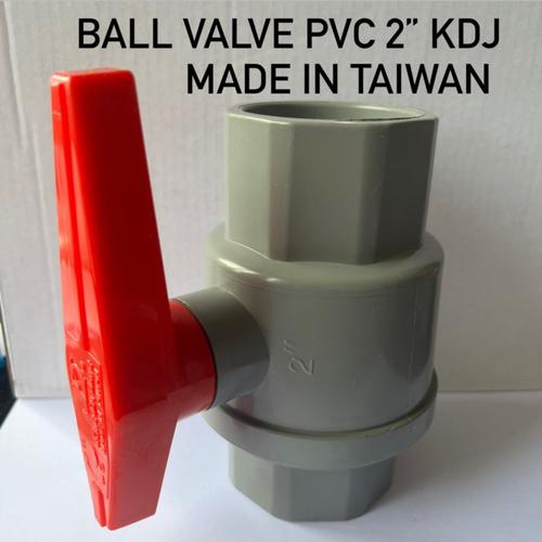 Jual Ball Valve PVC 2 inch KDJ Made in Taiwan - Kota Bandung - Surya ...
