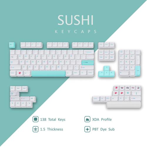 Jual Keycaps XDA Profile PBT For Mechanical Keyboard - Classic-120Keys ...
