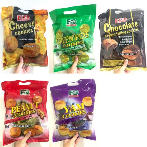 Jual [350gr] Ever Delicious Cookies Chocolate Butter Peanut Yam Cheese ...