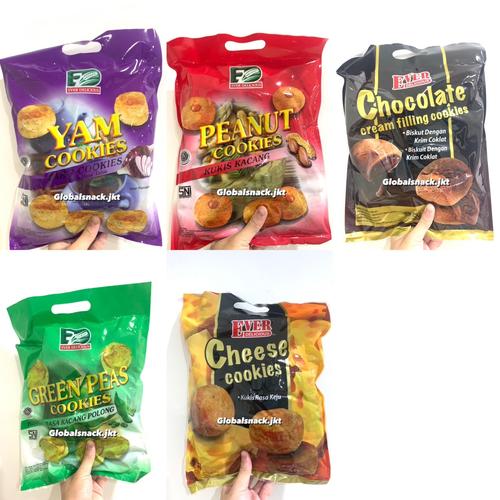 Jual [350gr] Ever Delicious Cookies Chocolate Kukis / Peanut Cookies ...