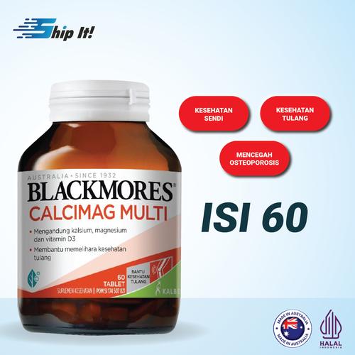 Jual Blackmores Calcimag Multi Kesehatan Tulang 60 Tablet - 30 Tablet ...