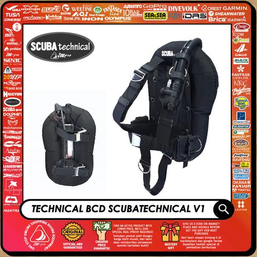 Jual Tech BCD Scubatechnical V1 Scuba Diving Wing Selam NOT APEKS SCUBAPRO - Kota Denpasar ...