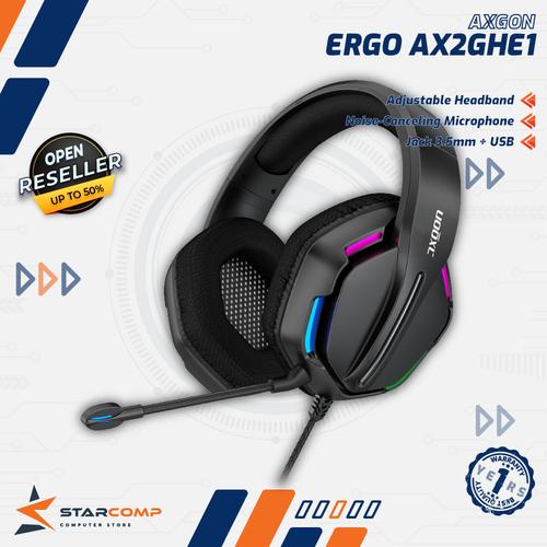 Jual Headset Gaming AXGON ERGO AX2GHE1 - Kab. Sleman - Starcomp Origin ...