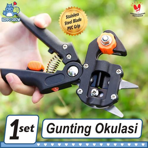 Jual Gunting Okulasi Setek 3 Bentuk Potongan Sambung Batang Stek ...