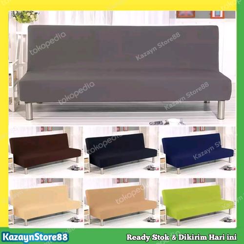 Jual Cover Sofabed Polos Sarung Sofa Bed Informa Elastis Penutup Sofa ...