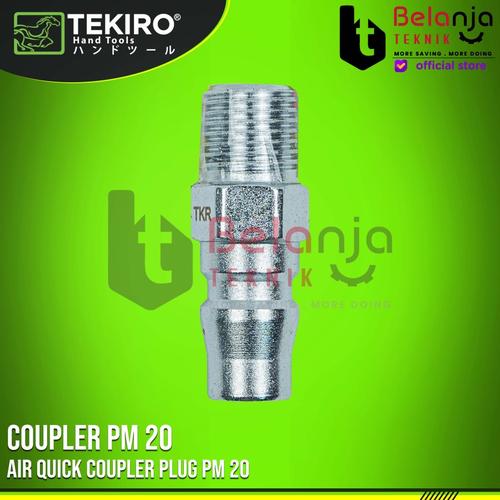 Jual Tekiro Air Quick Coupler Plug PM 20 Kopler Nepel Selang Angin 1/4" In - Kota Bogor ...