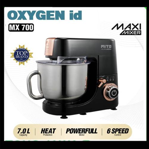 Jual STAND MIXER MITO MX 700/MITO MAXI MX 700 Kapasitas 5 Liter - Putih ...
