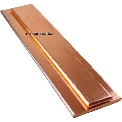 Jual PLAT TEMBAGA tebal 3MM - 2.7mm POTONGAN PER100CM SHEET CUSTOM ...