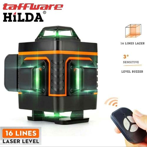 Jual Taffware Hilda Mesin Self Leveling Laser Level 4D 16 Line with ...