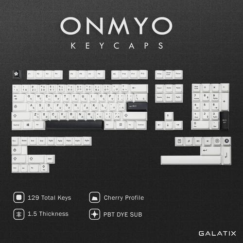 Promo Keycaps Cherry Profile PBT For Mechanical Keyboard - Yin&Yang ...