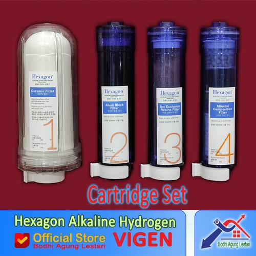 Jual Hexagon alkaline hydrogen water cartridge - All Cartridge ...
