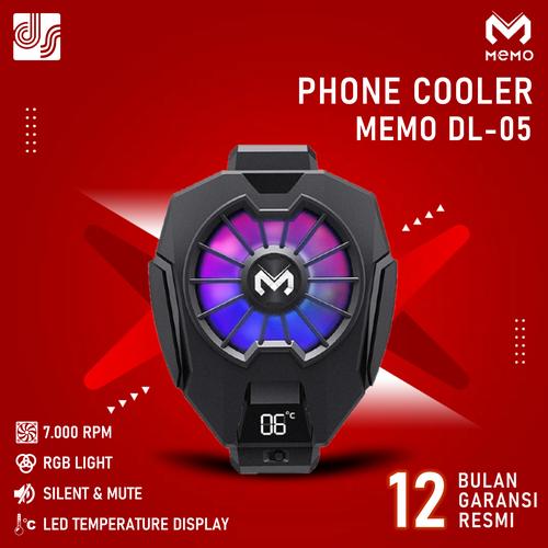 Promo MEMO DL05 DL-05 Mobile Cooling Fan Cooler Radiator Kipas ...