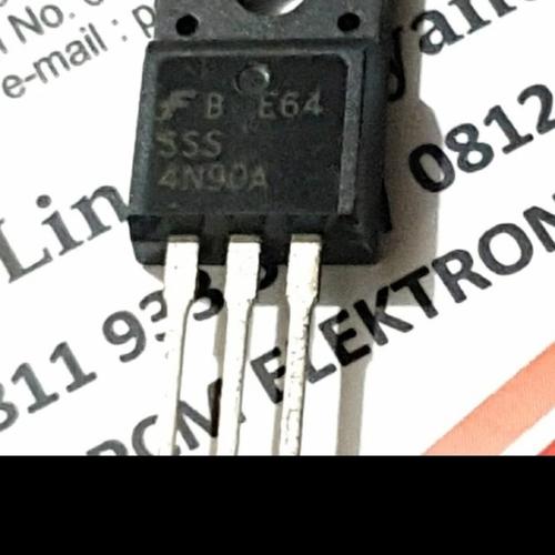 Jual transistor tr mosfet mos n fet sss 4n90a 4n90 sss4n90a 4a 900v - Jakarta Barat - PCM ...