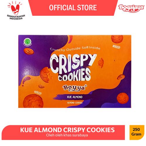Jual Kue Almond Crispy Cookie Oleh Oleh Surabaya Kemasan Besar 250 Gram ...