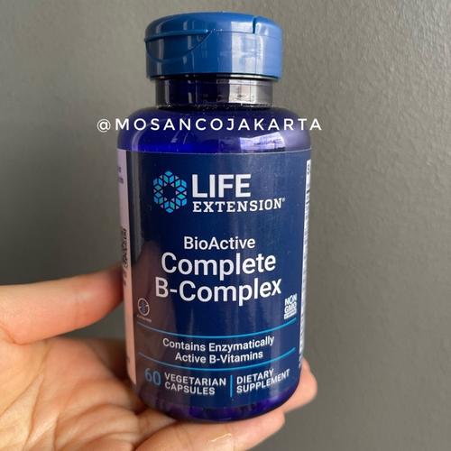 Jual Life Extention BioActive Complete B Complex isi 60 Vegetarian ...
