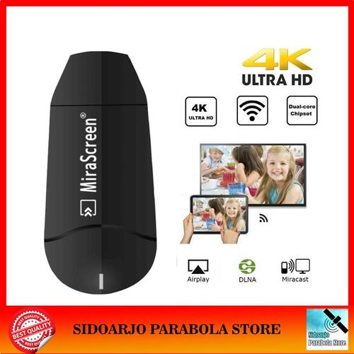 Jual HDMI Dongle Wireless WiFi Mirorring MiraScreen K6 4K Miracast ...