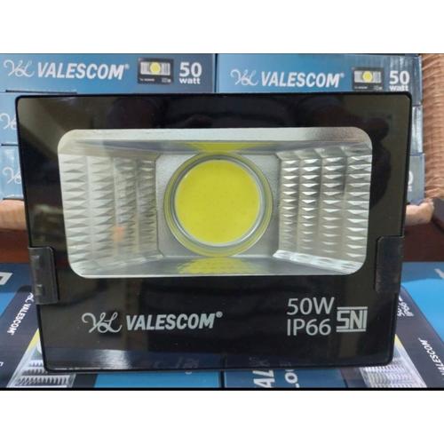 Jual Lampu Sorot Led Floodlight 50W 50 Watt COB Bulat - Kuning ...