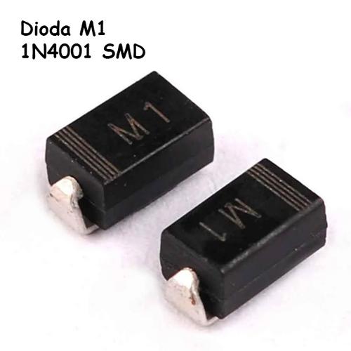 Jual Dioda M1 SMD 1N4001 Diode Rectifier 1N 4001 1A 50V - Kota ...