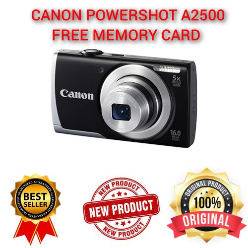 Jual CAMERA CANON A2500 POWERSHOT - WHITE BOX - Jakarta Barat - Cmos ...