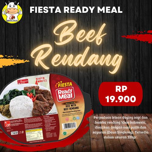 Jual FIESTA READY MEAL - BEEF RENDANG - BRONTZ JOGJA - Kota Yogyakarta ...