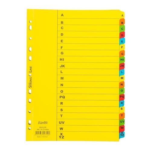 Jual Pembatas File Bantex A4 / Bantex Index Divider A4 A-Z - Kota Depok ...