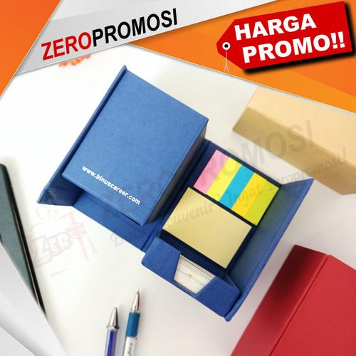 Jual Souvenir Kantor Custom Kotak Pen Memo + Sticky Note - Kota ...