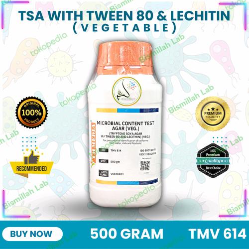 Jual TSA with Tween 80 + Lecithin, - Media Mikrobiologi, 500 gram - Kab. Bogor - Bismillah Lab ...