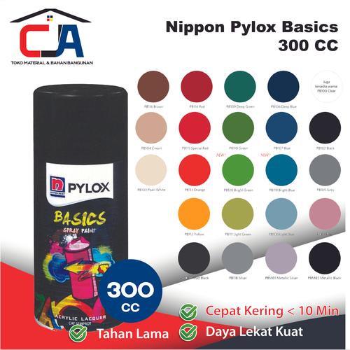 Jual Pylox Basics Cat Semprot Spray Nippon Paint Basics Pyloc Pilox ...