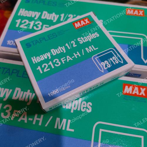 Jual isi Staples MAX 1213 FA-H/ML original heavy duty ½ Staples ...