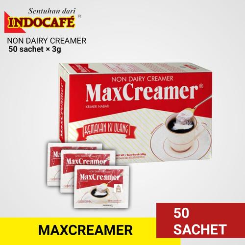 Jual KRIMER MAXCREAMER 3gr (50sachet ) kopi instan sachet hotel cafe ...